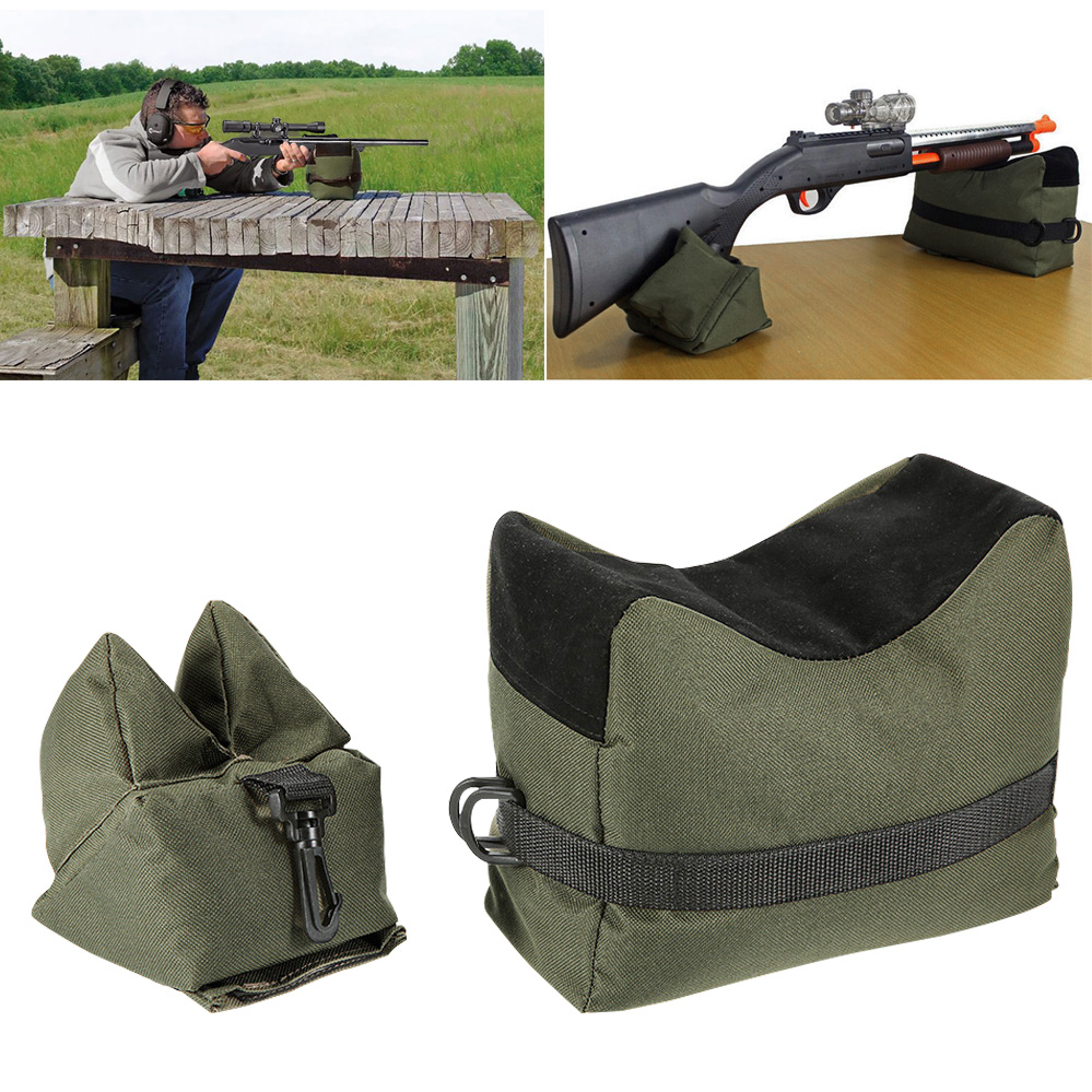 Shooting Range Sand Bag Tactical Rifle Gun Target Hunting Rear Sandbag ...